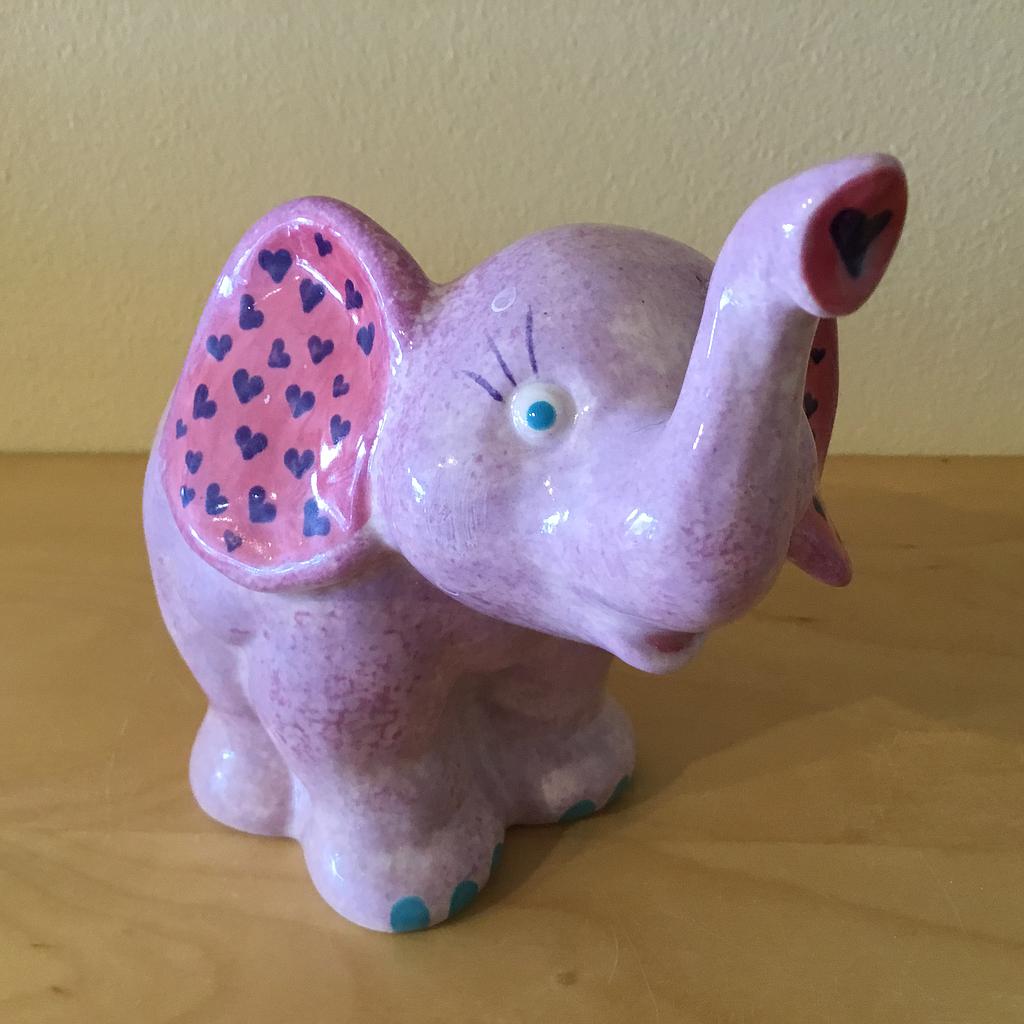 Ceramic Elephant Paint